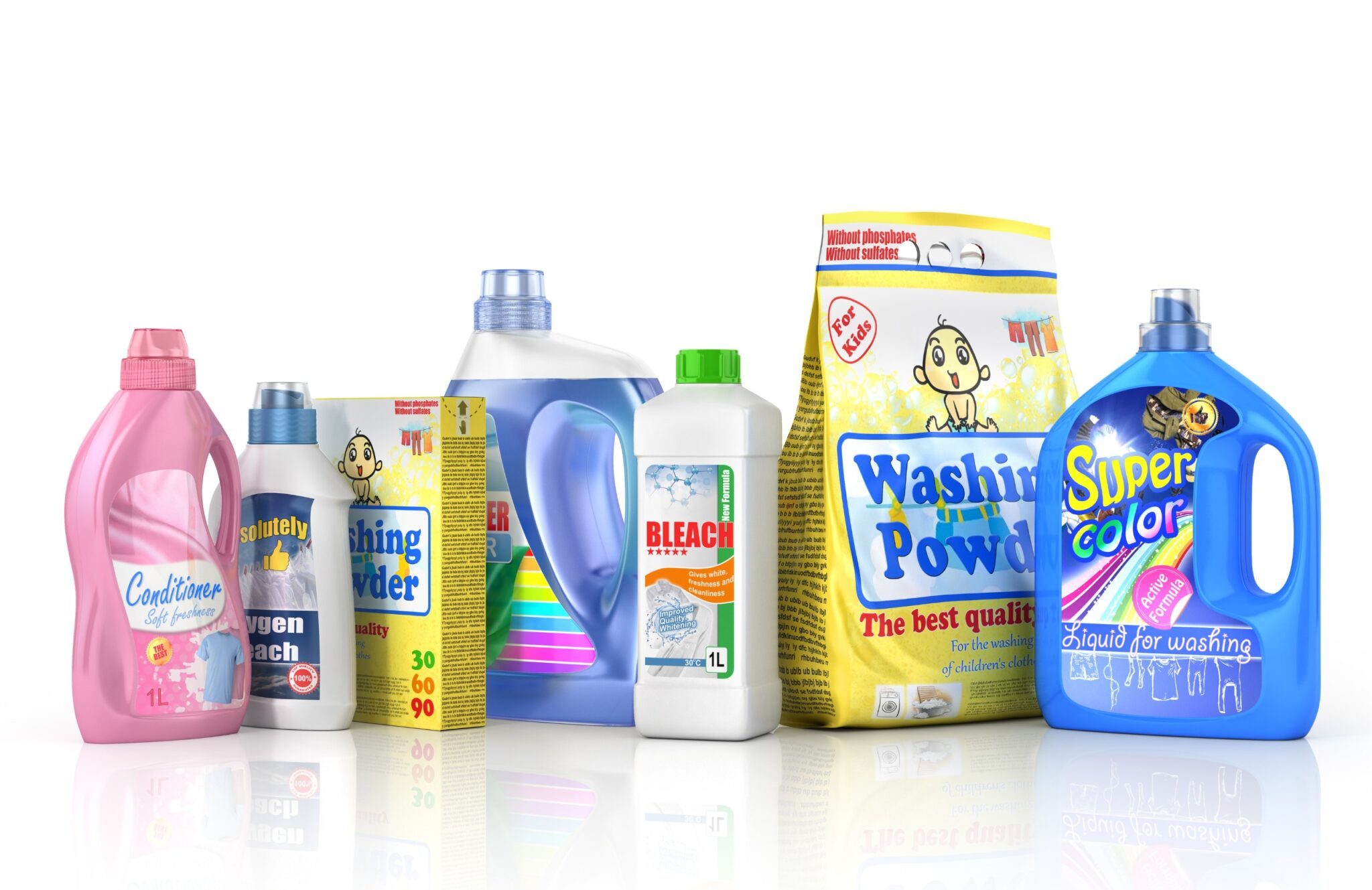 Lessives : quels sont les différents types de lessives, que contiennent ...